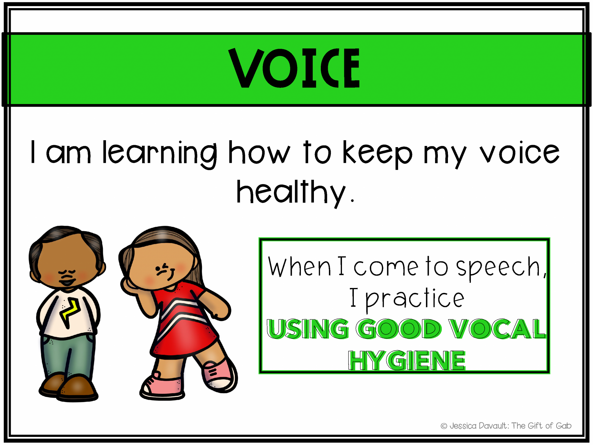 First Day of Speech Therapy Activities - The Gift of Gab