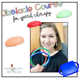 Obstacle Course Movement Activity For Speech Therapy - The Gift of Gab
