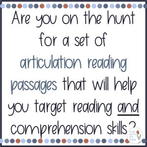 Articulation Stories for Young Readers - The Gift of Gab